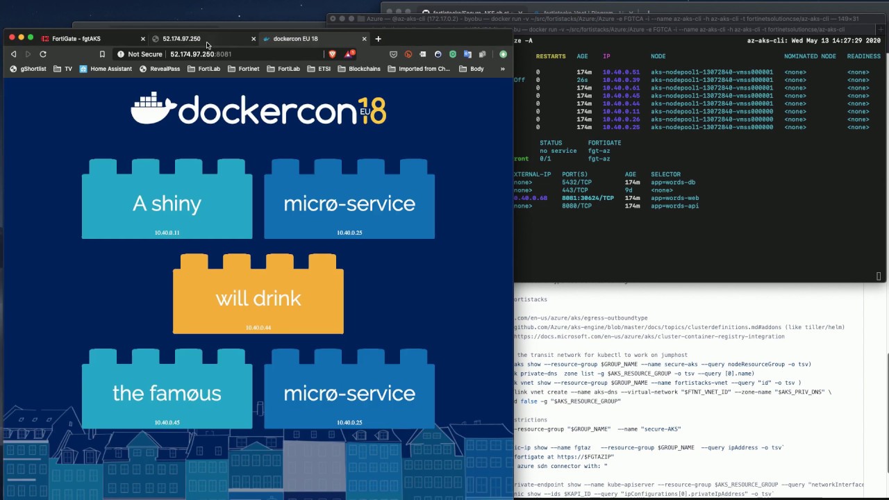 [Demo] Kubernetes protection with Fortigate including prototype ...