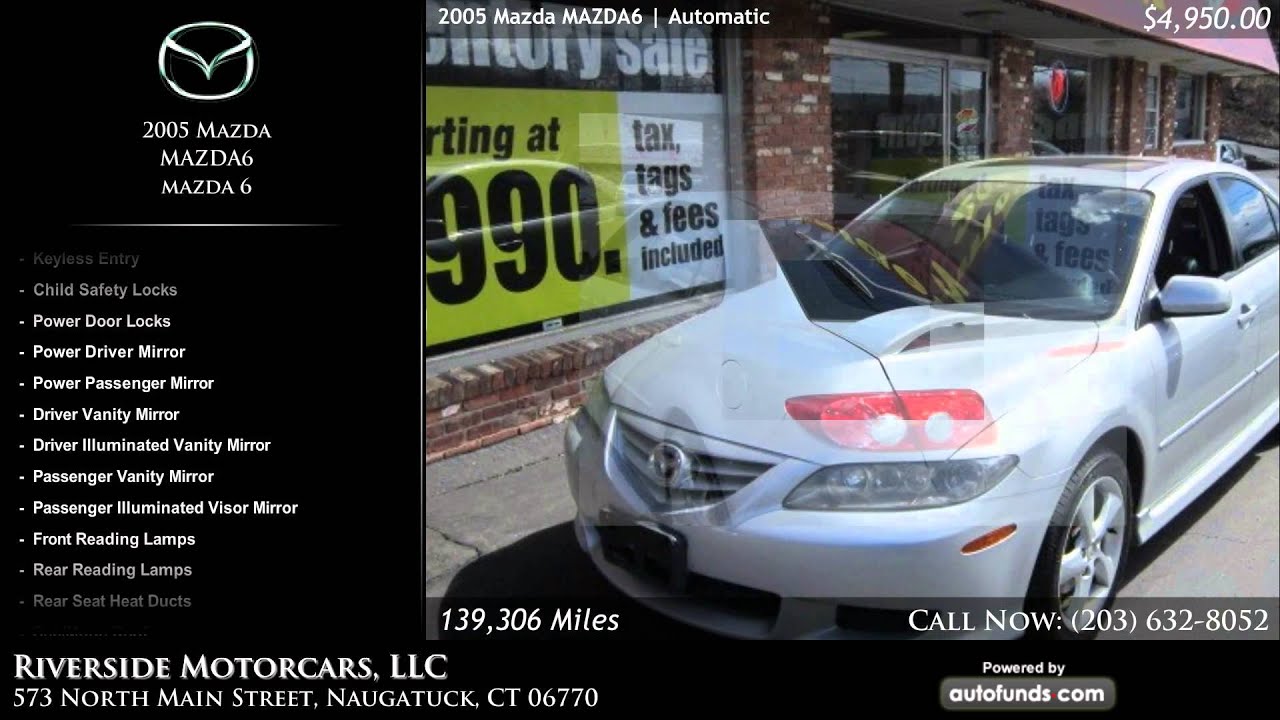 Used 2005 Mazda MAZDA6 | Riverside Motorcars, LLC, Naugatuck, CT - YouTube