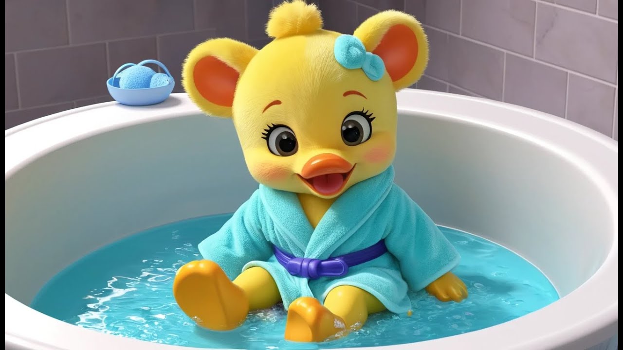 Bath Time Song | Fun & Soothing Song for Kids | Nursery Rhymes & Kids ...