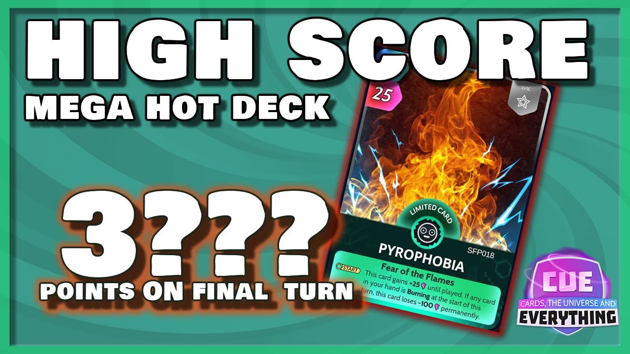3??? High Score Deck, Pyrophobia - Cards Universe and Everything deck ...