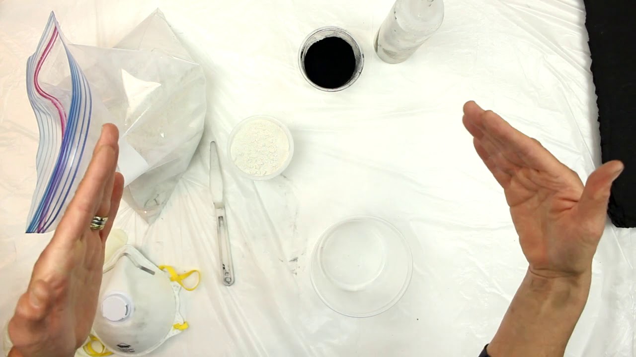 How to Make Black Pigment for Mosaic Art with Tami Macala - YouTube