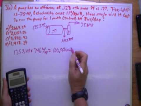 Wastewater Collection Math Problem #36 SewerGeek - YouTube