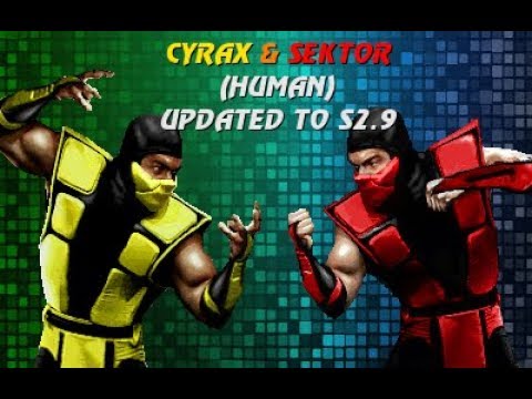 Human Cyrax & Sektor updated to MK Project Season 2.9 - YouTube