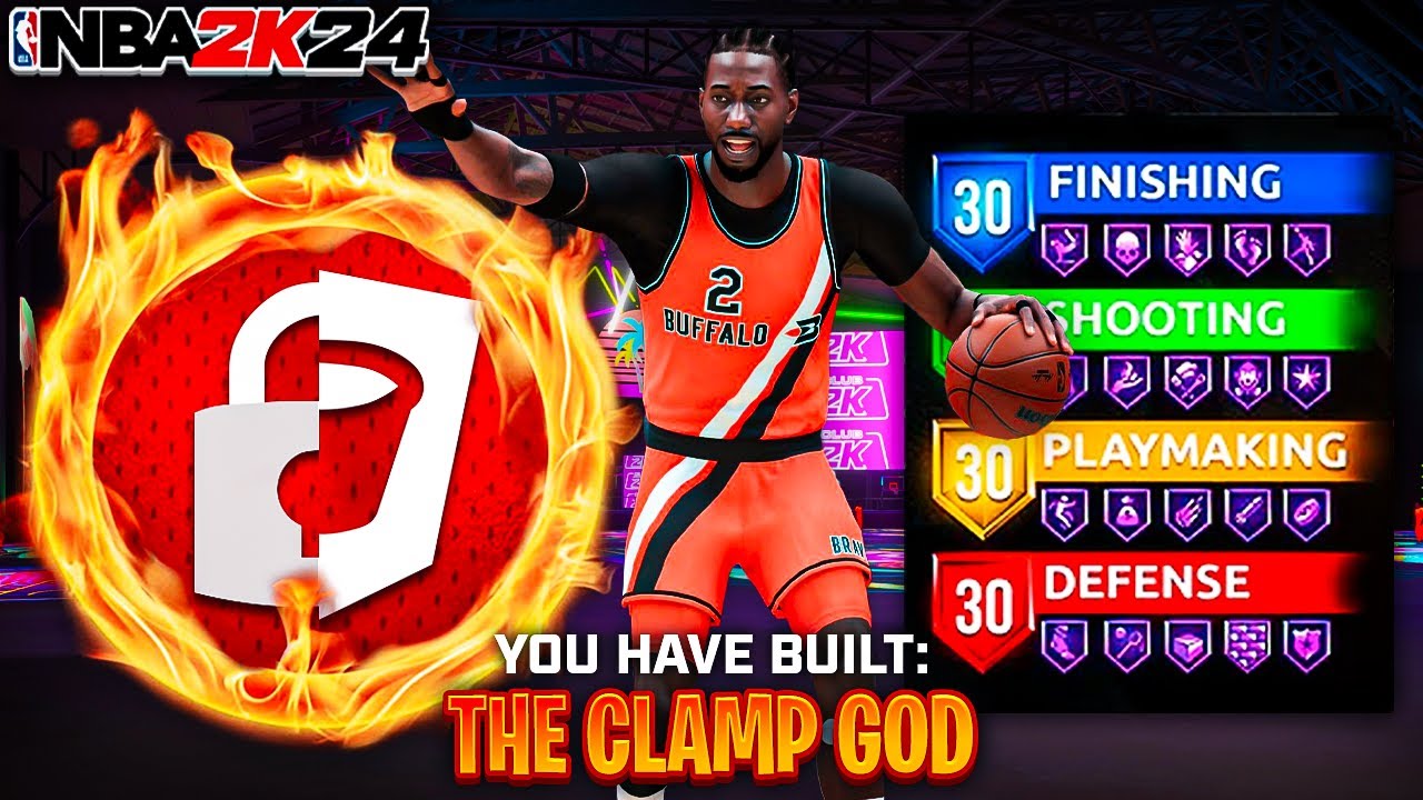 The MOST TOXIC ‘CLAMP GOD’ Build To Make For NBA 2K24… BEST ALL AROUND ...