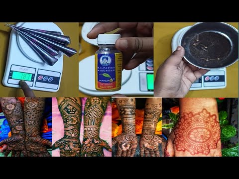 Organic henna preparation class ஆர்கானிக் மருதாணி செய்யும் முறை - YouTube