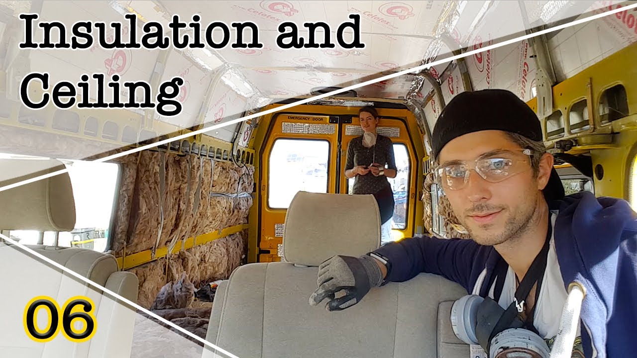 LDV School Bus Van Conversion || 3 types of Insulation || Ultra thin ...