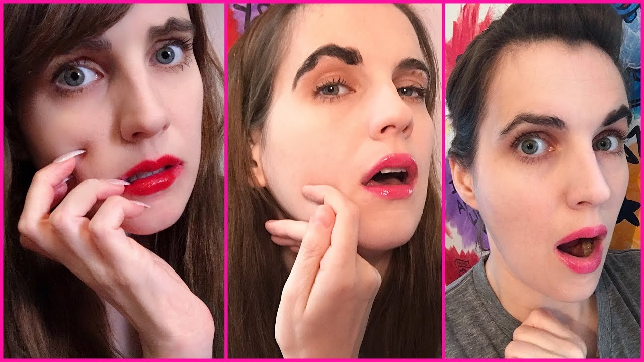 Wavy brows or squiggle eyebrows tutorial! - YouTube