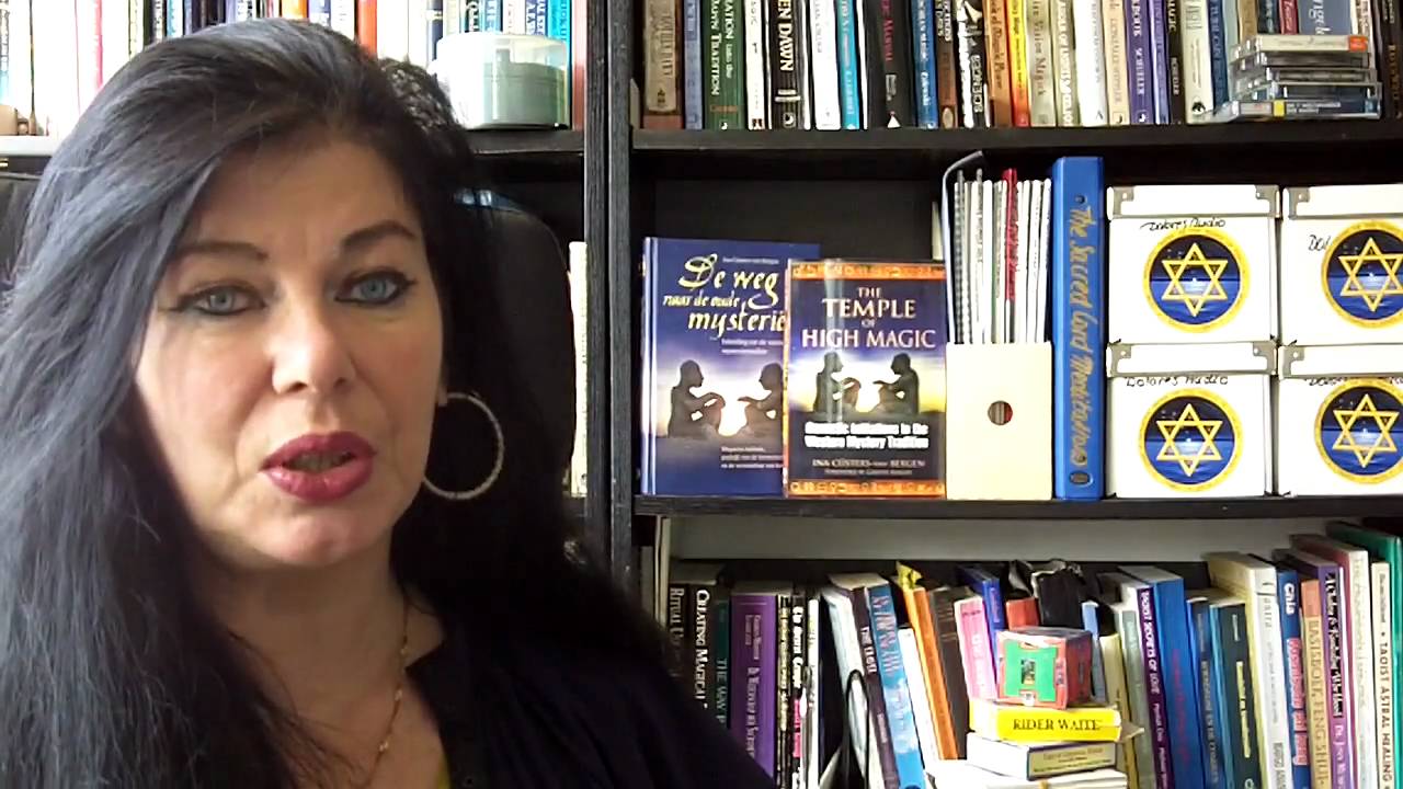 Ina Custers-van Bergen Lesser Banishing Ritual of the Pentagram1.MOV ...