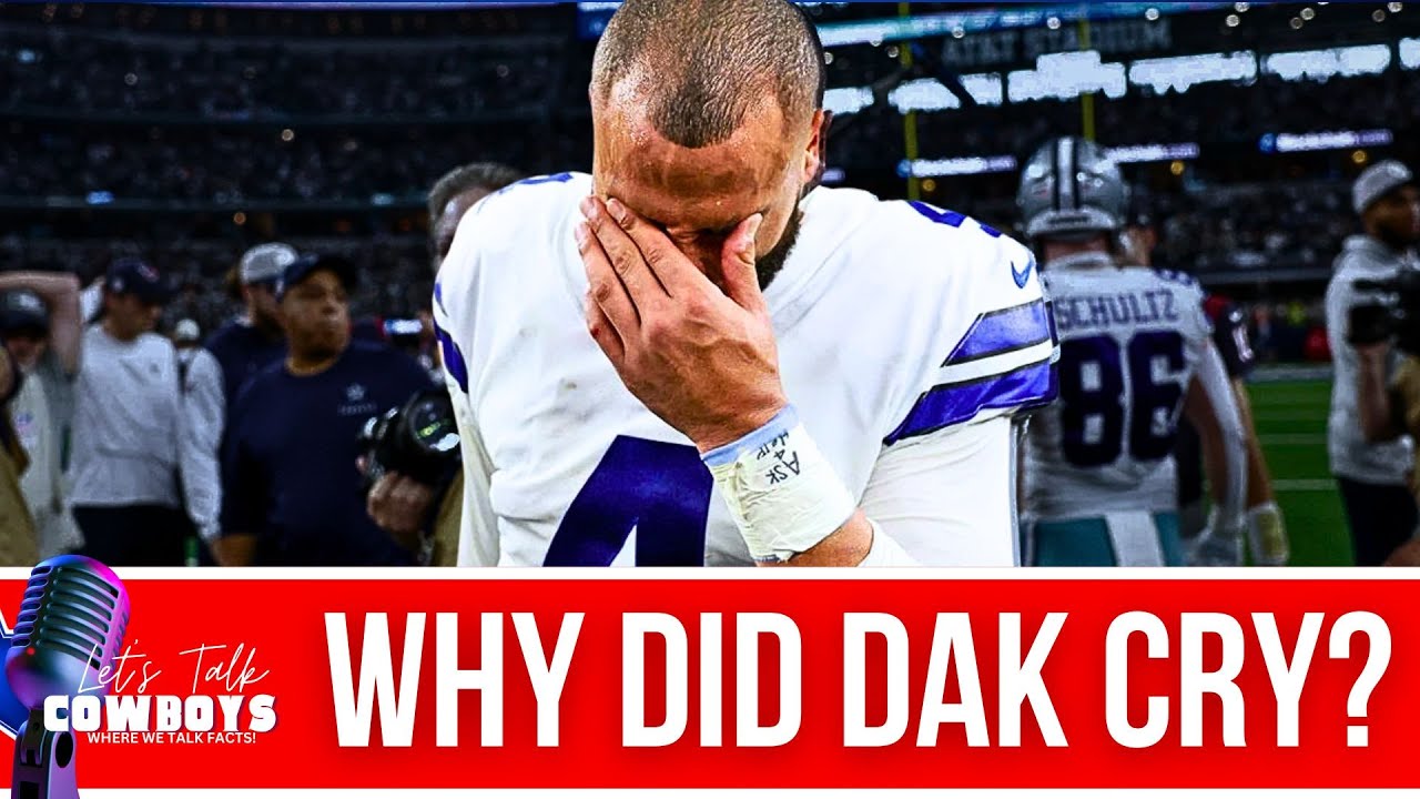 Dak Prescott's Emotional Breakdown After Houston Texans Loss EXPLAINED ...