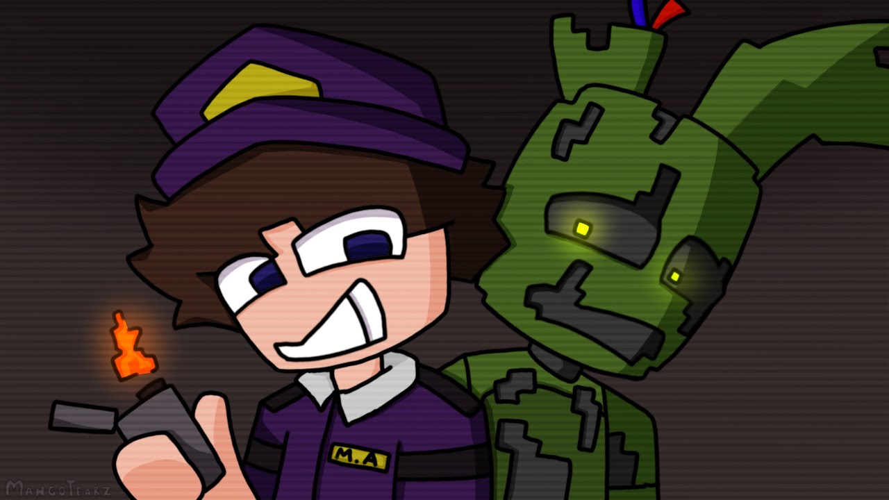 IT BURNS | FT. Springtrap & Michael Afton | FNaF 3 | Animation - YouTube