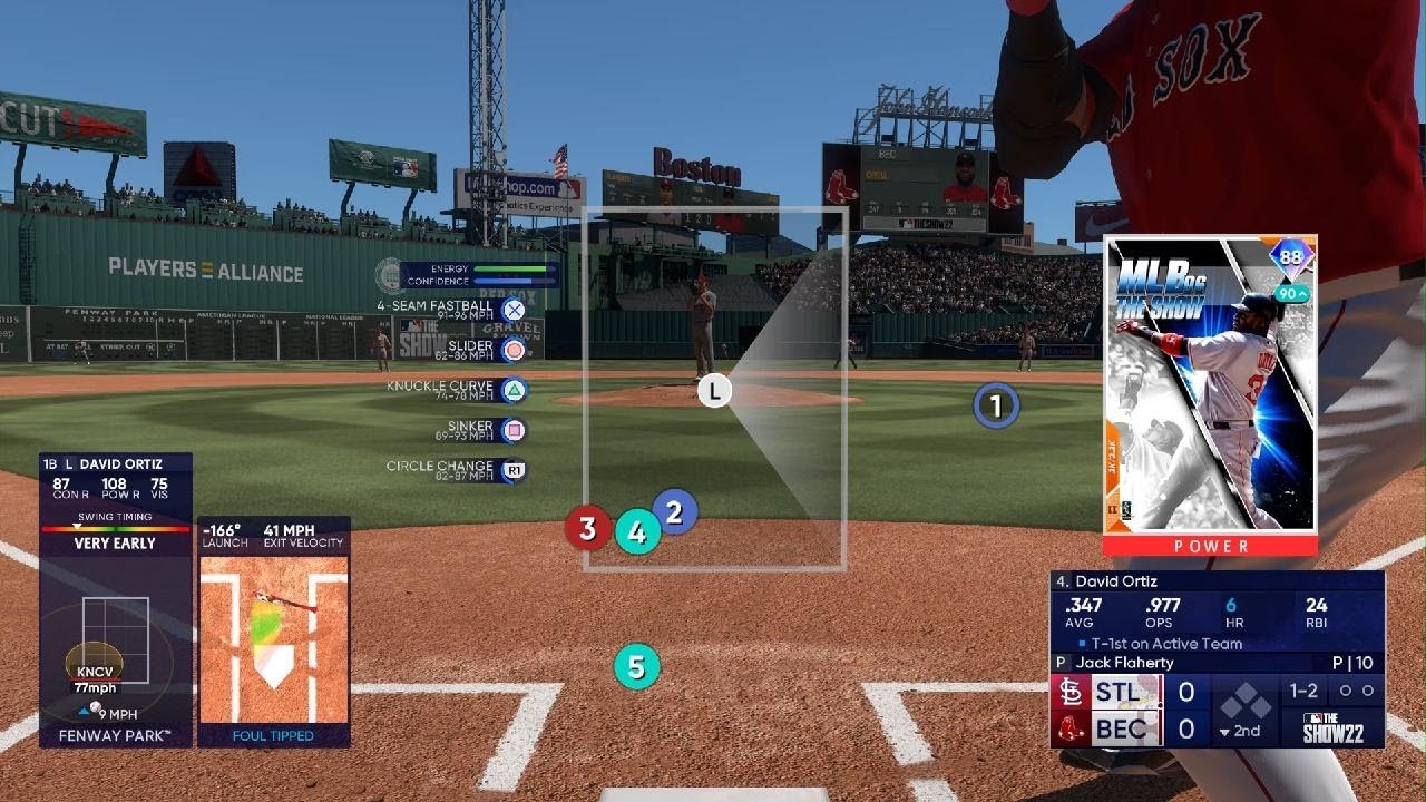 [PS5] MLB The Show 22 더쇼 22 데이빗 오티즈 홈런 - YouTube