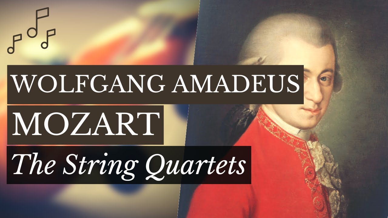 Mozart - String Quartet in C Major K 465 3rd Movement - Minuetto Allegretto - YouTube