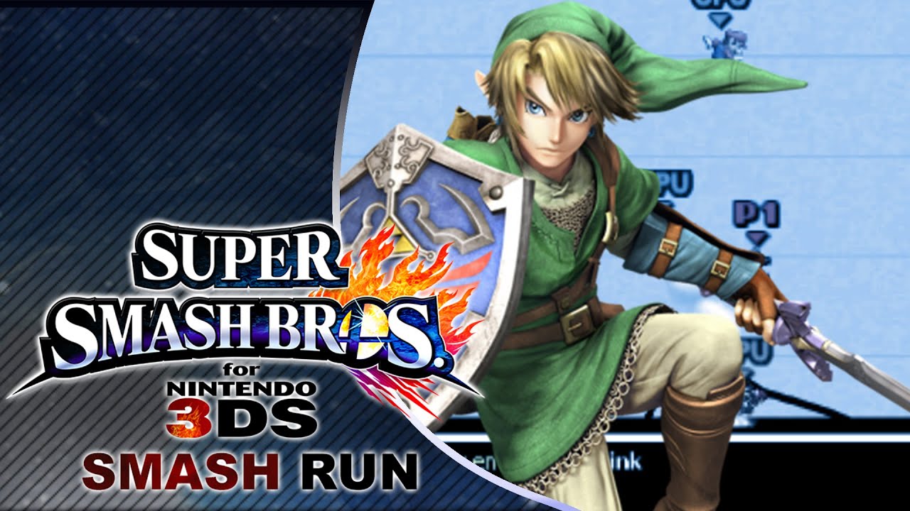 Super Smash Bros. for 3DS - Smash Run: Link Gameplay - YouTube