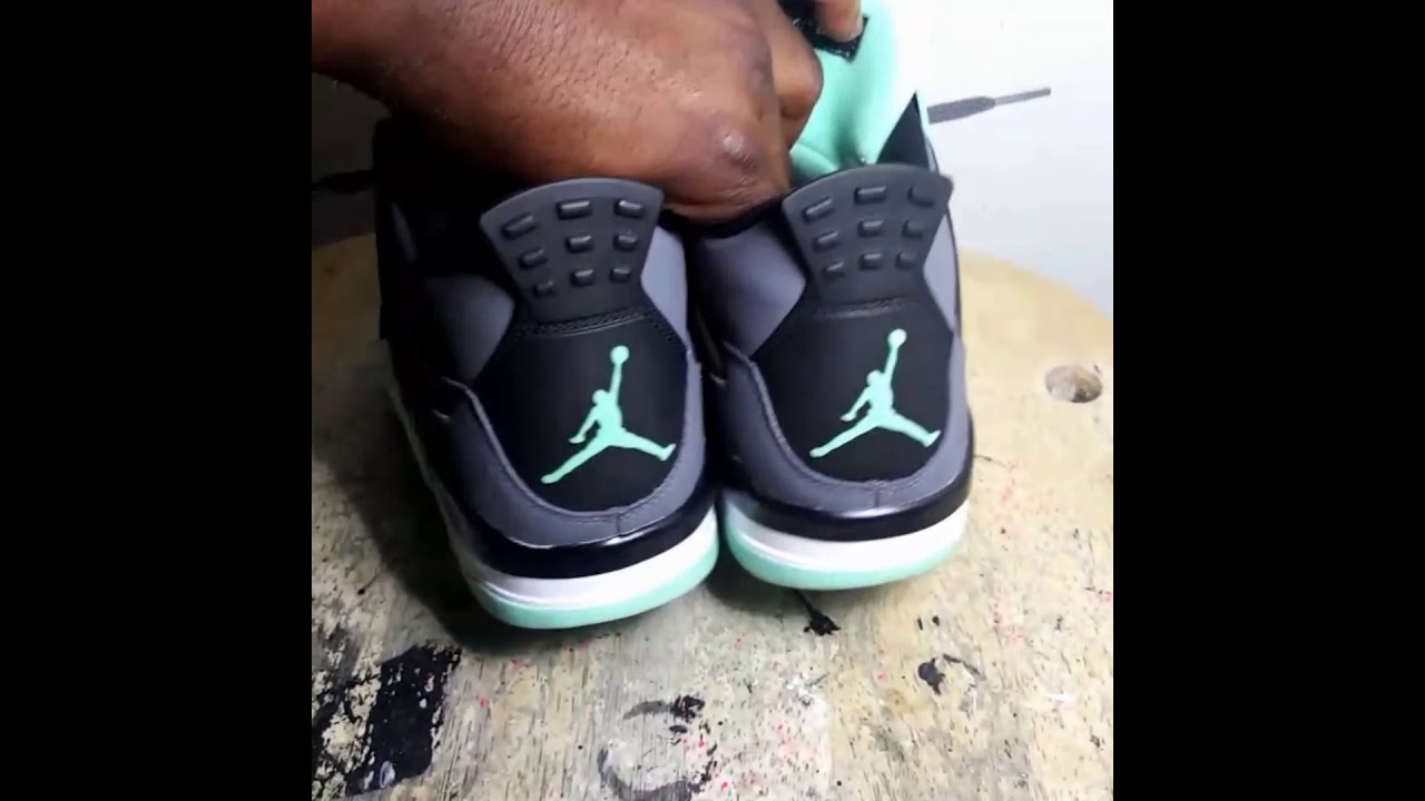Deep Clean Restore Green Glow 4s Fresh Price Of Belair 5s - YouTube
