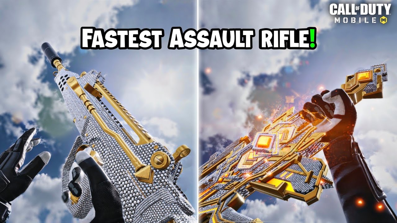Fastest firing Assault rifle in CODM - YouTube