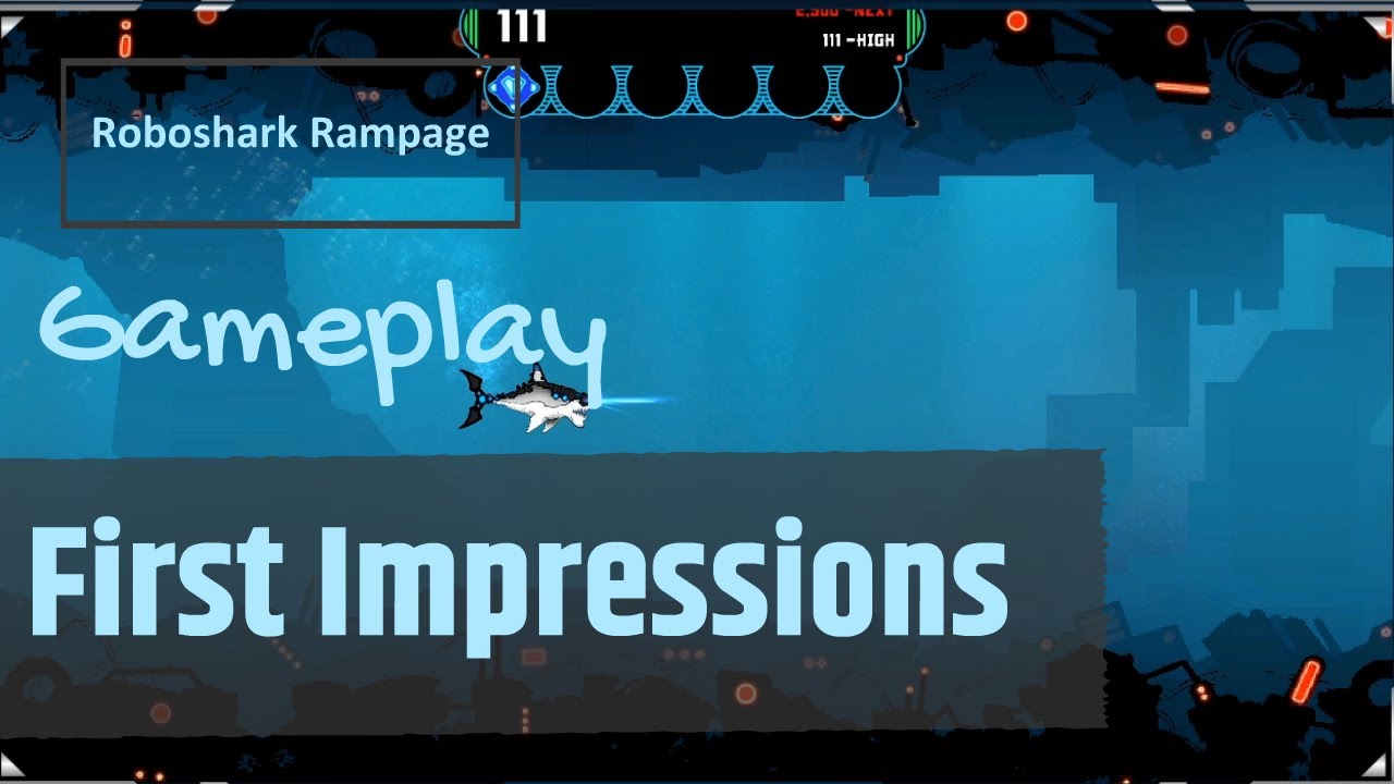 Roboshark Rampage - Gameplay - First Impresisons - YouTube
