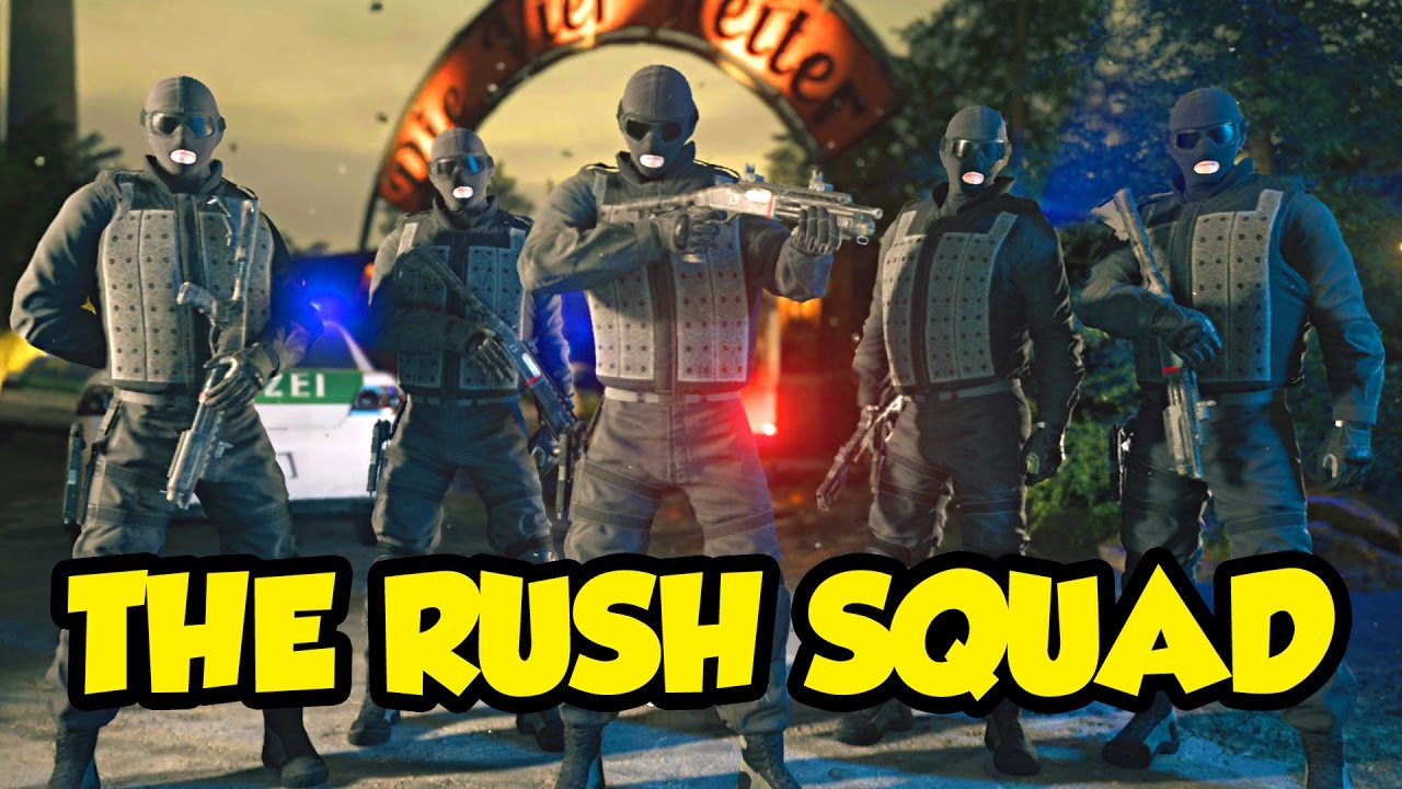 THE RUSH SQUAD! | Rainbow Six Siege FUNTAGE! (Full rush rounds) - The ...