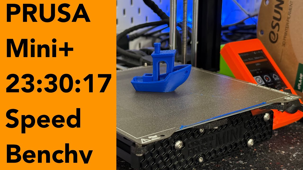 Prusa Mini+ Speed Benchy in 23m 30s #speedboatracing - YouTube