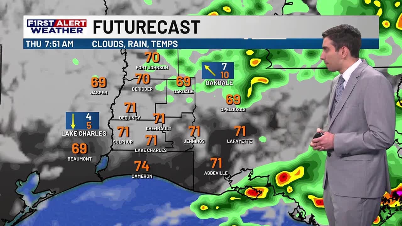 7 News Live at Five - KPLC First Alert Forecast - YouTube