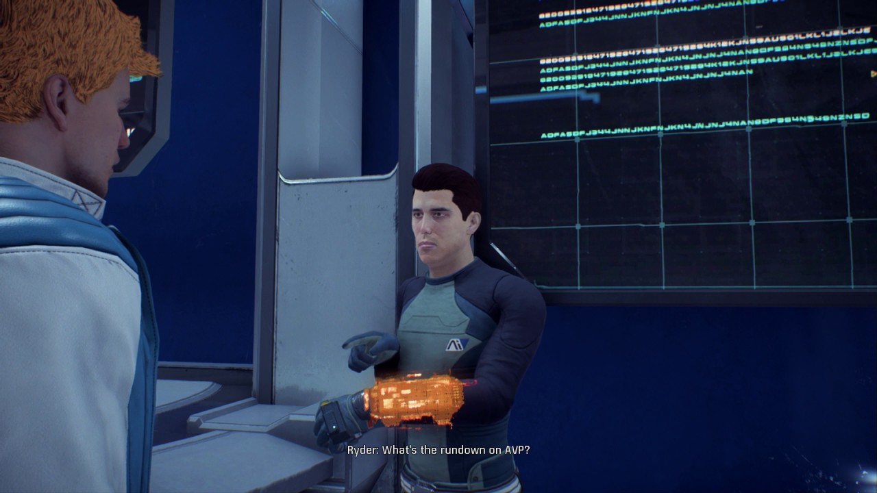 Mass Effect Andromeda AVP Cryo Deployment Perks Talk to Addison and ...