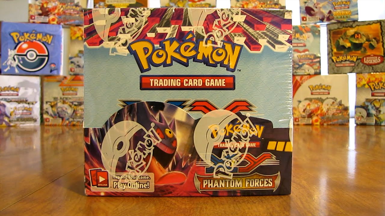 Phantom Forces Pokemon Booster Box Opening Pt. 1 - YouTube