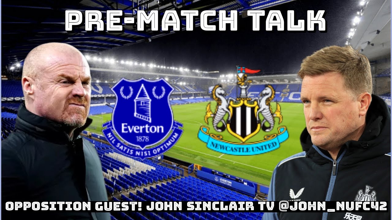 EVERTON V NEWCASTLE PRE-MATCH TALK | OPPOSITION GUEST FAN CLASH WITH ...