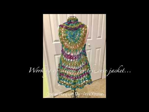 Crocheting a Boho Mandala Jacket from Drops Design