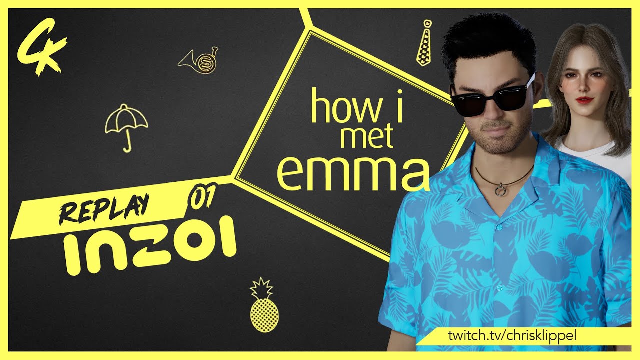 INZOI - LET'S PLAY - "HOW I MET EMMA" - ÉPISODE 01 (REPLAY TWITCH ...