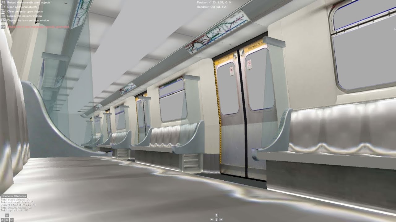 [動態Testing] openBVE MTR urban line M-Train on test - YouTube