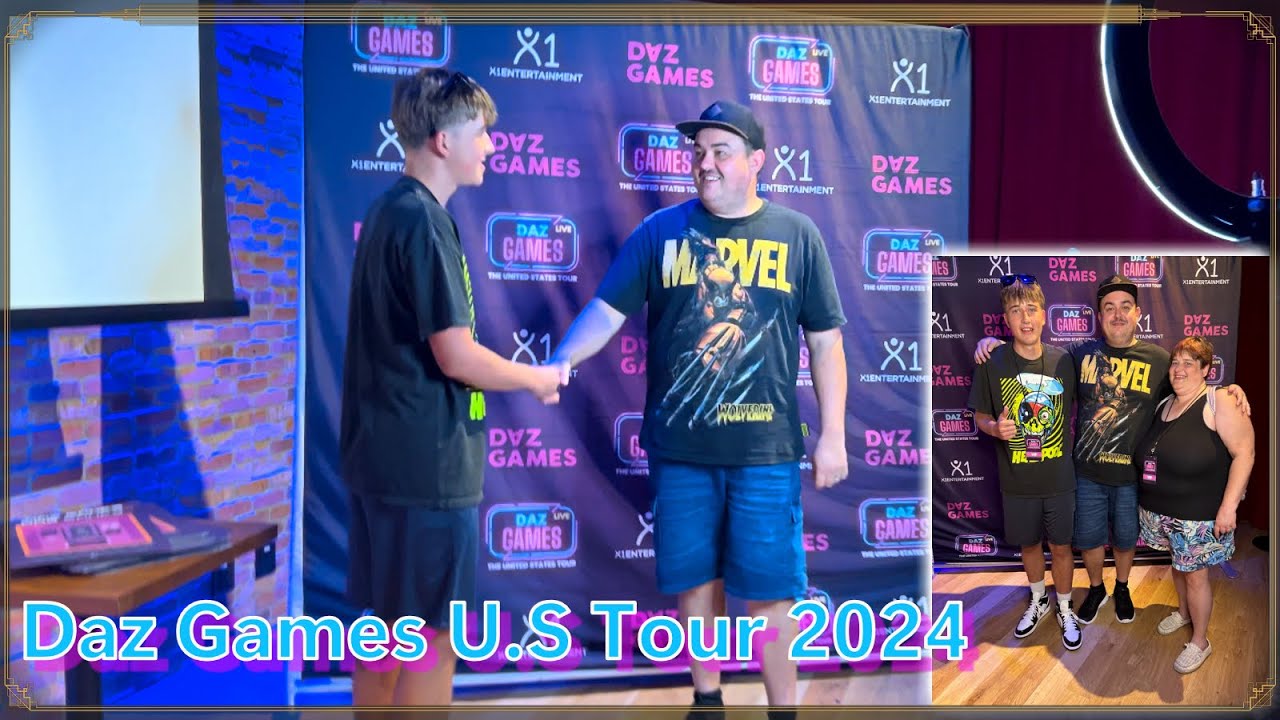 I. MET. DAZ. GAMES?! | Daz Games U.S Tour 2024! - YouTube