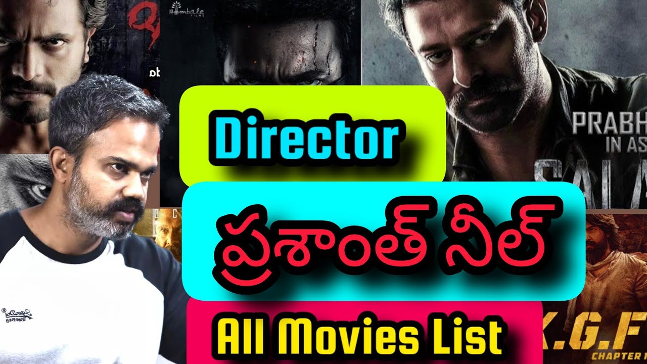 Director Prashant Neel All Movies List Upto Bagheera | Filmography ...