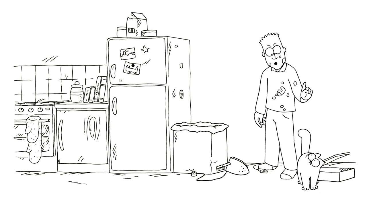 Everyday Life With Simon's Cat | Simon’s Cat Extra | Short Comp - YouTube