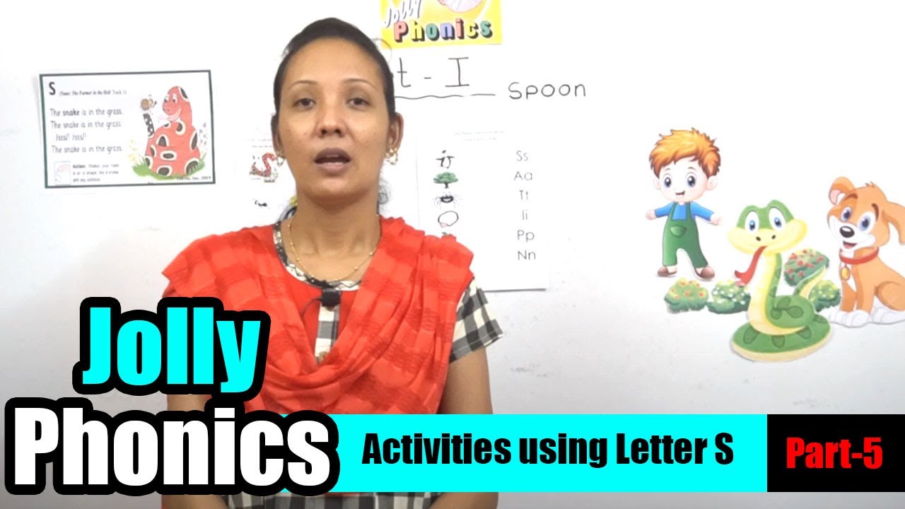 Activities using Letter S | Jolly Phonics | Alphabet sound | Phonics ...