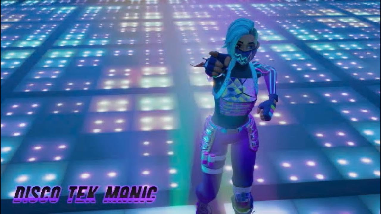 New Disco Tek Manic skin Fortnite gameplay (PS5) - YouTube