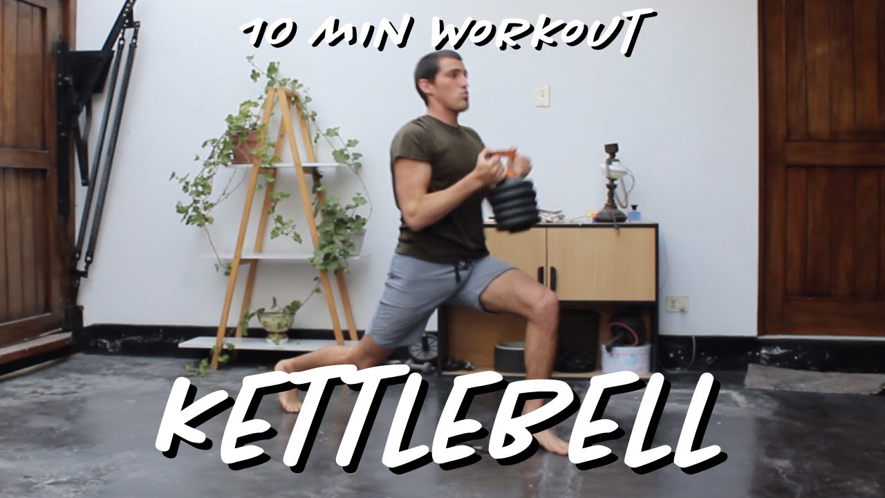 10 minute kettlebell workout follow along - YouTube