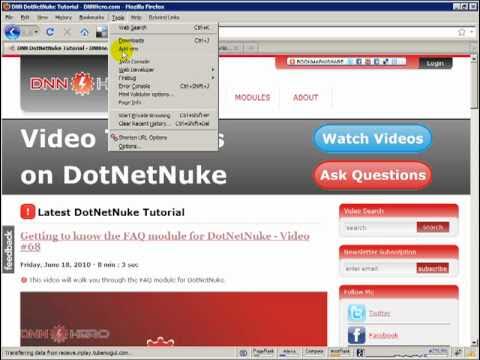 DotNetNuke Tutorial, How to change the default favicon - Video #69 - YouTube