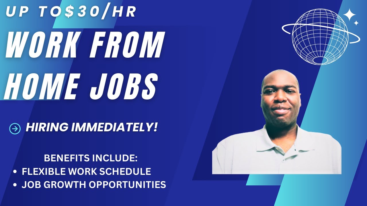 Remote Work Jobs: No Experience Required Jobs + An Entry Level Job ...