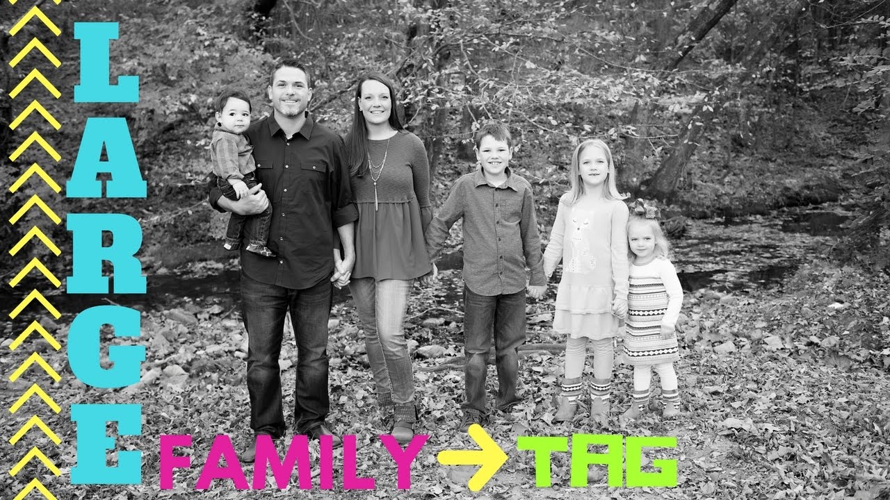 Large Family Tag - YouTube