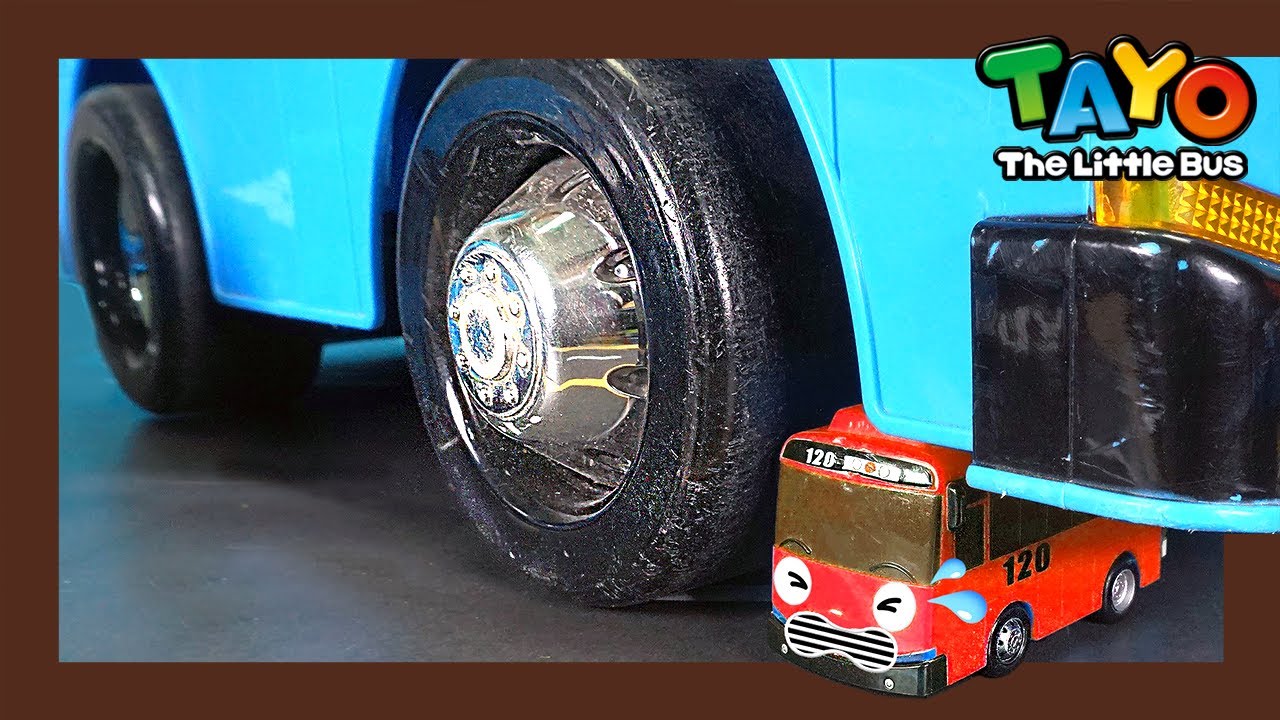 Tayo Toys Monster Police Cars l बहादुर राक्षस कारें l वैक्यूम राक्षस ...