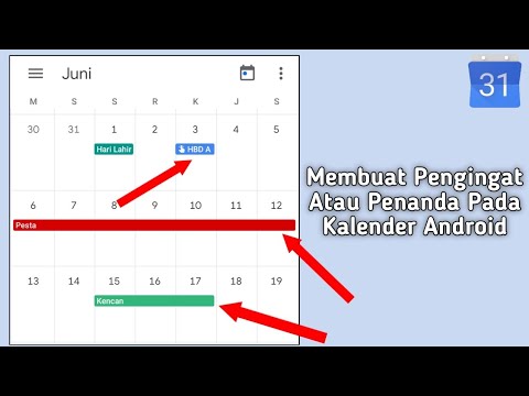 Cara Membuat Pengingat Di Kalender Android - YouTube