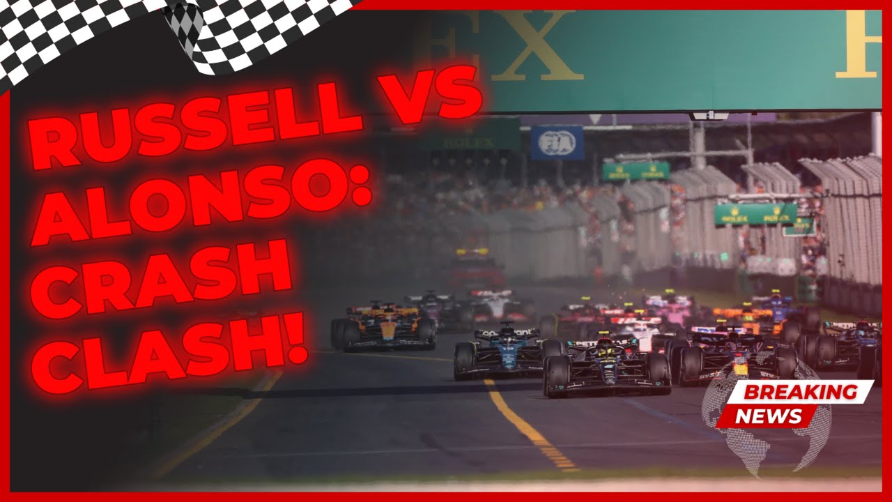 Alonso vs Russell: Clash Views on Shocking Crash in Australian Grand ...