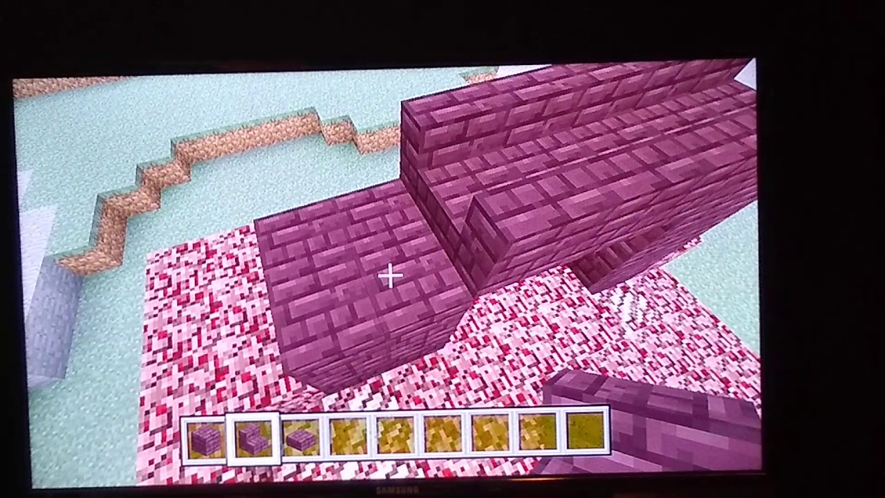 How to make a mini Nether Fortress: Minecraft - YouTube