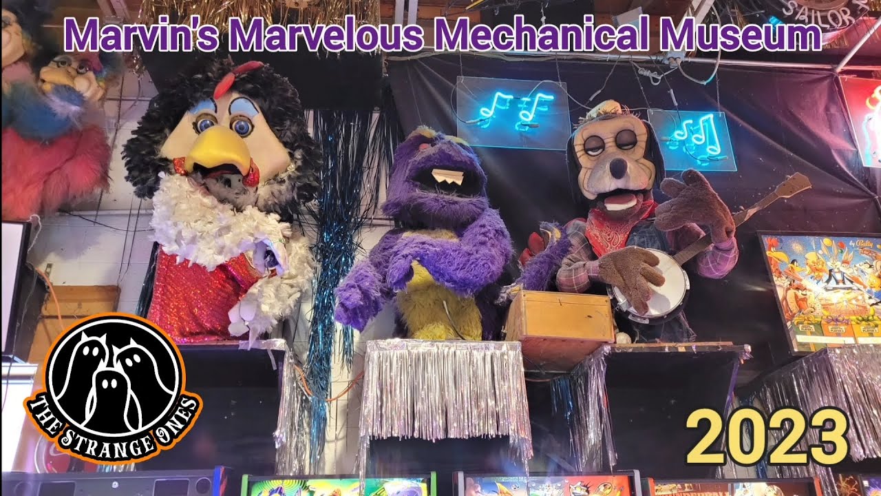 Vintage Arcade🕹 Marvin's Marvelous Mechanical Museum 🎮🧸 Vintage Chuck E ...