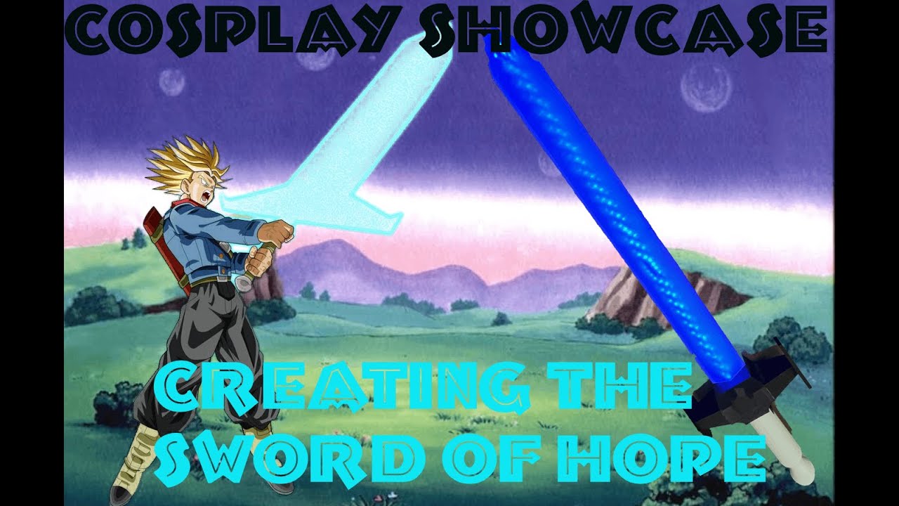 Trunks ULTIMATE ATTACK! Crafting the Sword of Hope IRL! - YouTube