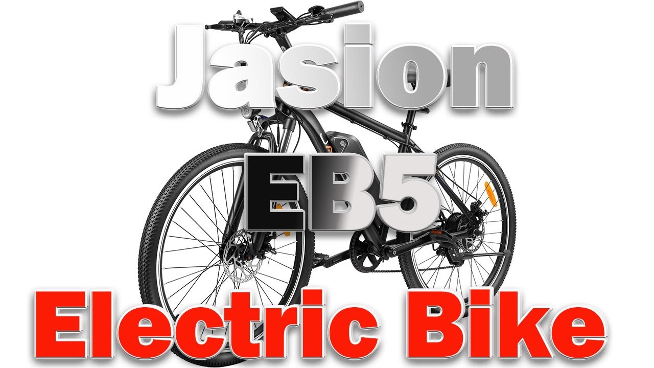 Jasion EB5 Electric Bike For Adults 20MPH Electric Mountain Bike - YouTube