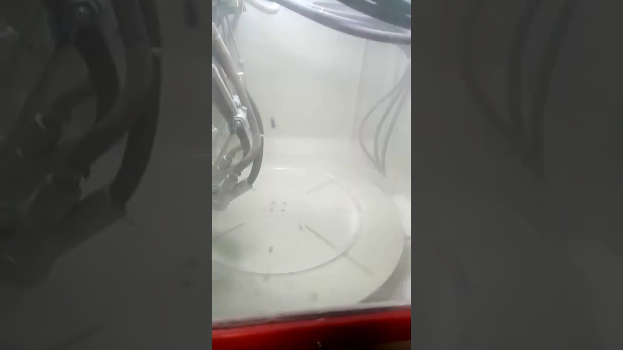 Sandblasting for Acrylic Decorative Lighting - YouTube