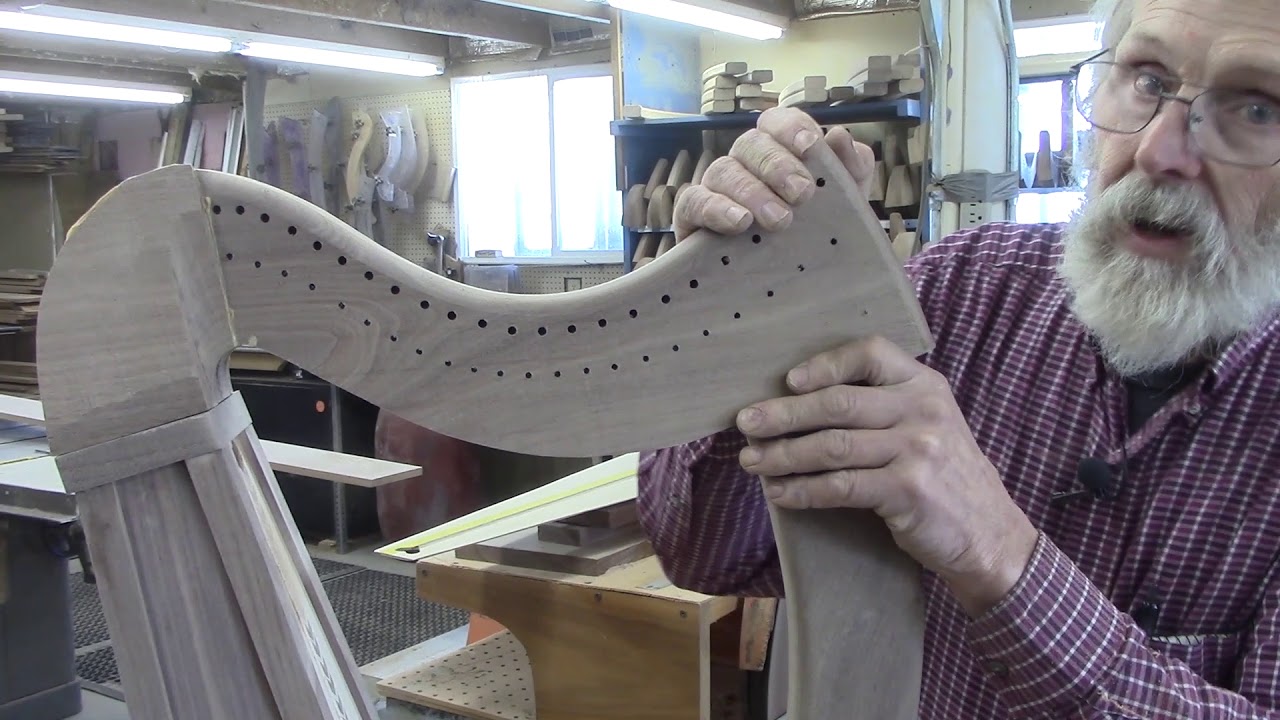 Stoney09 Tour Our Harp Making Shop - YouTube