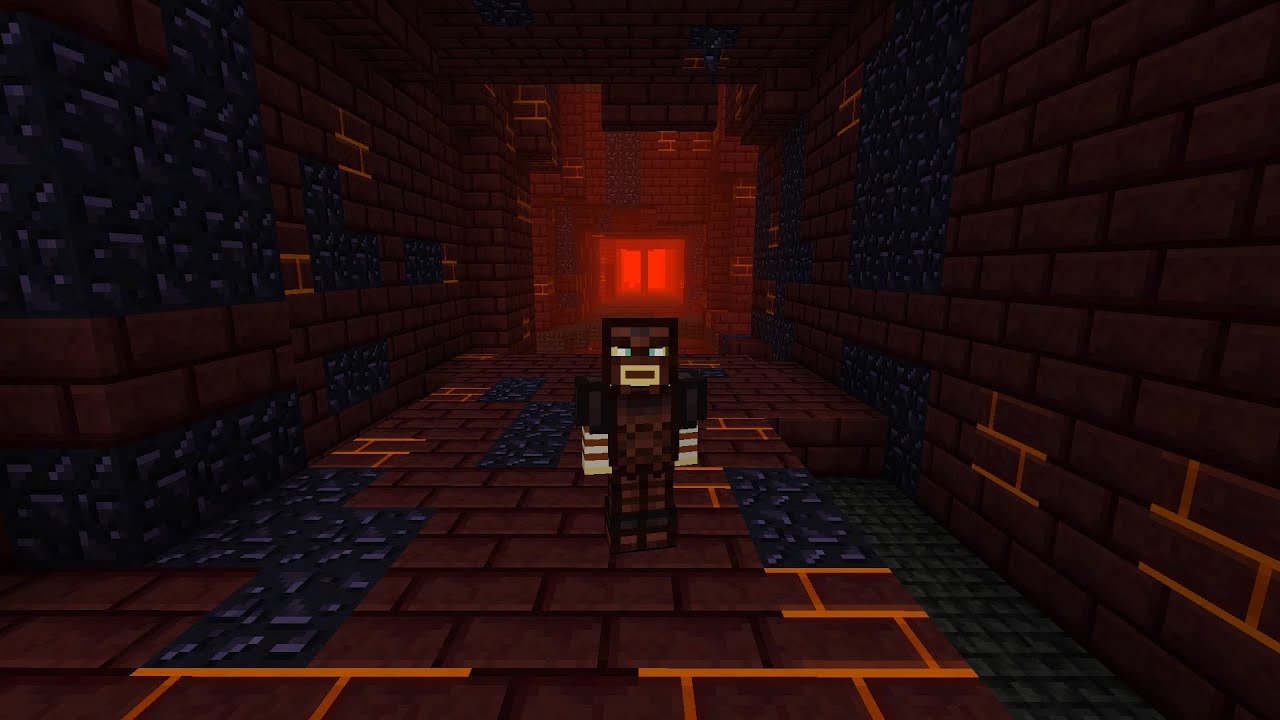 The pits of hell in minecraft? Utumno. LOTR minecraft mod - YouTube