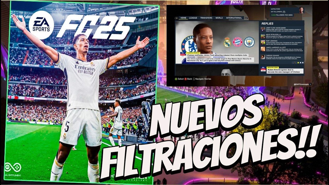ESTA ES LA BETA DE FC 25!! NUEVAS FILTRACIONES - YouTube
