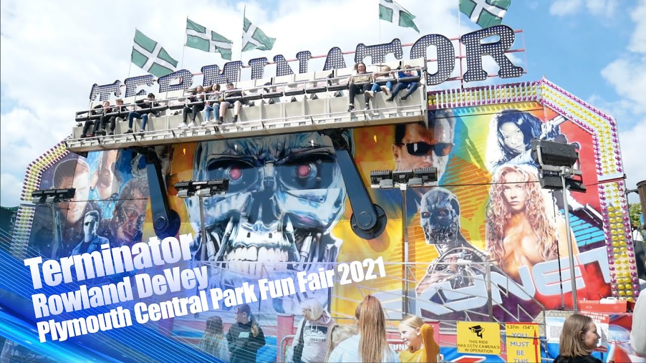 Terminator - Rowland DeVey @ Plymouth Central Park Fun Fair 2021 - YouTube